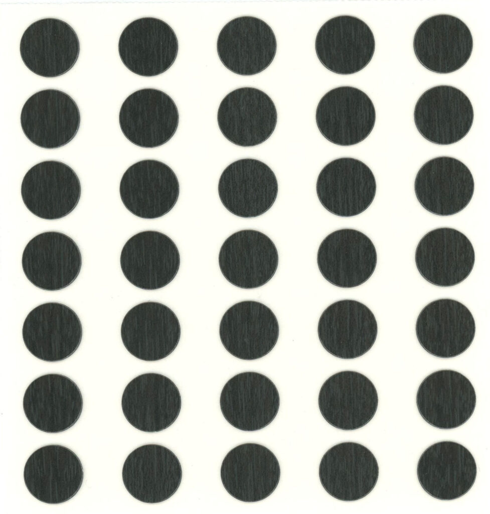 Blackened Legno 8848-58 Formica Screw Covers - EdgeCo, Inc. %EdgeCo, Inc.