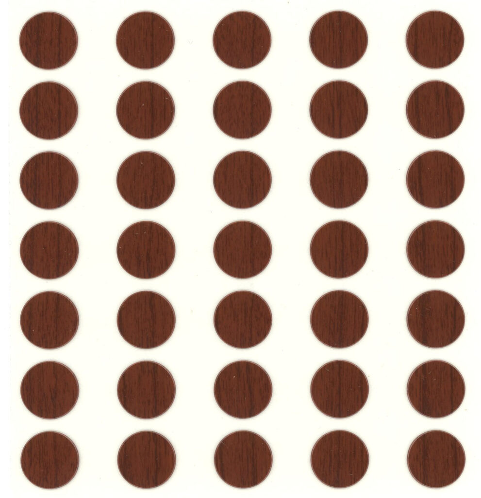 Select Cherry 7759-43 Formica Screw Covers - EdgeCo, Inc. %EdgeCo, Inc.