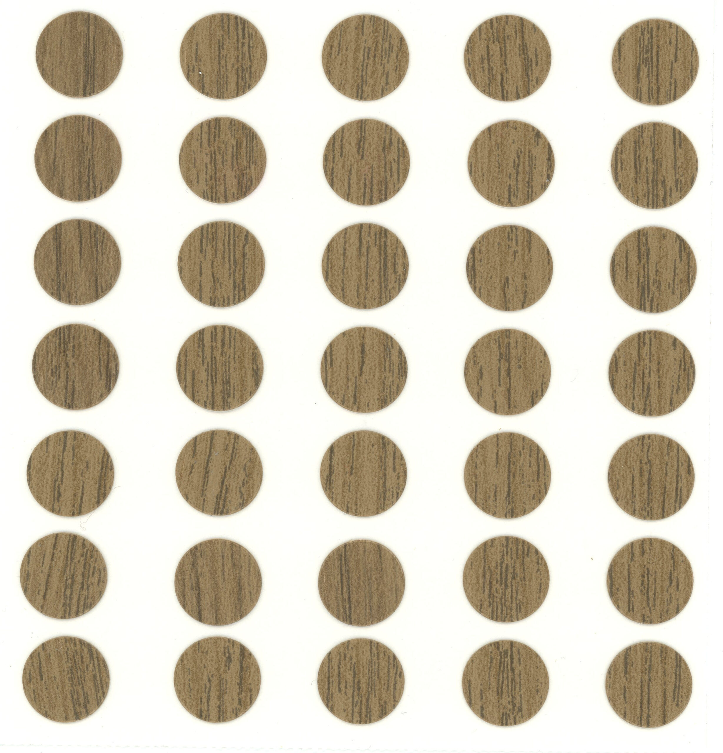 Uptown Walnut 7971-12 Wilsonart Screw Covers - EdgeCo, Inc. %EdgeCo, Inc.